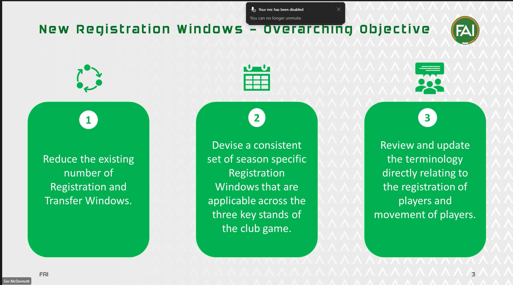 New FAI Registration Windows – Cork Business League